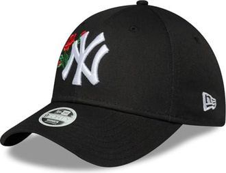 New Era 9Forty Femme Cap - Roses New York Yankees Noir