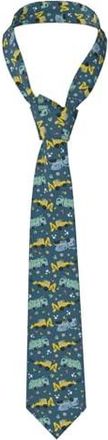 Generic Cravate Camions-Citernes Bleu Fonc&eacute; Mignons Dessin&eacute;s &Eacute;troit Tie Tendance Cravates Homme Pour Affaires Mariage L&Eacute;cole