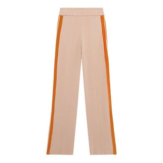 Autry Femme, Pantalons, Rose, Taille: 42 FR Viscose Blend Pantalons with Logo