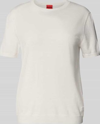 HUGO BOSS Regular Fit Pullover aus Schurwoll-Mix Modell SESSINAK