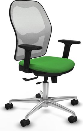 Piqueras y Crespo Chorquera B&uuml;rostuhl mit 2D-Armlehnen, h&ouml;henverstellbare Lendenwirbelst&uuml;tze, ausgestattet mit Syncro/Traslack und injiziertem Schaum. Mit Rollen von 65