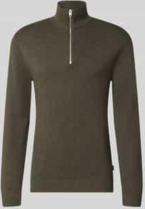 Premium by Jack & Jones Slim Fit Pullover aus reiner Baumwolle Modell MILANO