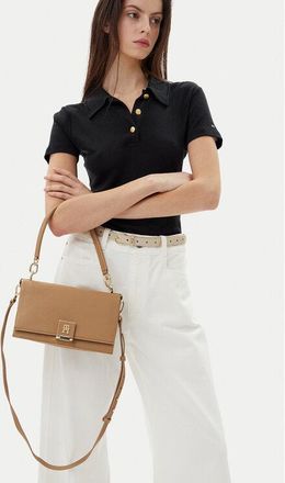 Tommy Hilfiger Handtasche Th Her Med Crossover AW0AW17216 Braun