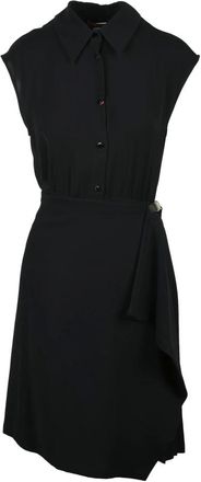 Max Mara Femme, Robes, Noir, Taille: 40 FR Demetra Longuette Dress