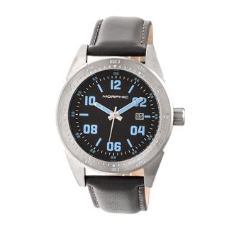 Morphic M63 Series Uhr mit Lederarmband und Datum