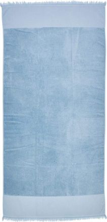 done. Hamamtuch Caprice 100% Reine Baumwolle Sauna Wellness leichtes Badetuch mit Fransen in 5 Farben Uni 95 cm x 180 cm Ocean