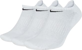 Nike Nike Everyday Lightweight No Show Socks Socken 3er Pack (M, white)