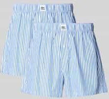 Lacoste Regular Fit Boxershorts aus reiner Baumwolle im 2er-Pack