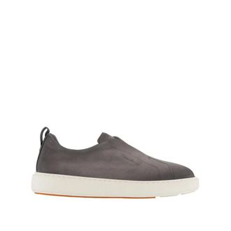 Santoni Homme, Chaussures, Gris, Taille: 41 EU Baskets Slip-on