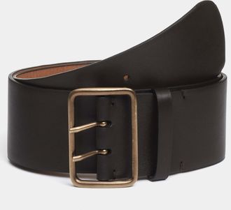 Reptiles House Essence - Breiter Ledergürtel - Braun