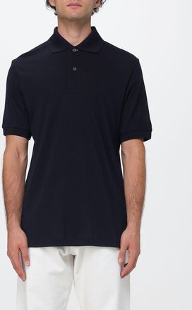 Paul Smith Polo &agrave; manches courtes en tricot de laine avec col c&ocirc;tel&eacute;