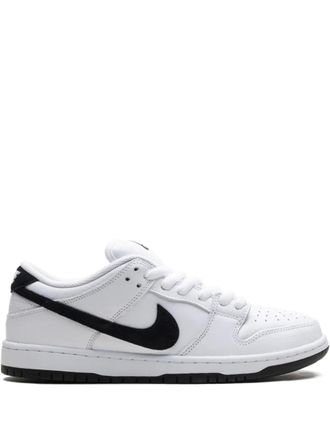 Nike baskets SB Dunk White/Black - Blanc