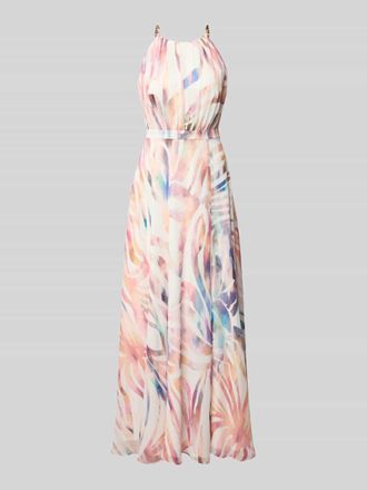 Swing Abendkleid mit r&uuml;ckseitigem Schl&uuml;sselloch-Ausschnitt