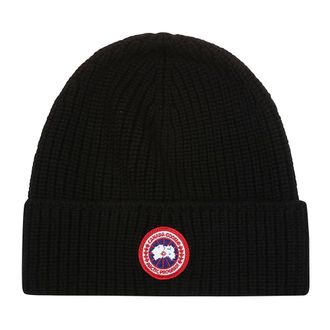 Canada Goose Homme, Accessoires, Noir, Taille: ONE Size Bonnet dHiver Arctique Beanie