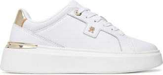 Tommy Hilfiger Sneakers Tommy Hilfiger Th Platform Chic Sneaker FW0FW09626 Wei&szlig;