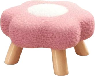 Generico Hocker mit Blumenmuster, für Spielzimmer, für Innenbereich, Schlafzimmer, Kinderzimmer, Spielzimmer, Eingang, Sofa, unter dem Schreibtisch