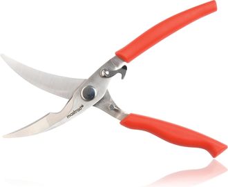 Mastrad Mastrad F24315 Küchenscheren, Kunststoff, rot, 20.5 x 9.4 x 10.1 cm