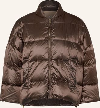 Max Mara Daunenjacke Meringa Mit 3/4-Arm braun