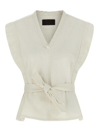 Christophe Lemaire Gilet - Blanc