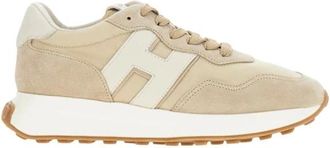 Hogan Femme, Chaussures, Beige, Taille: 38 1/2 EU Baskets H641