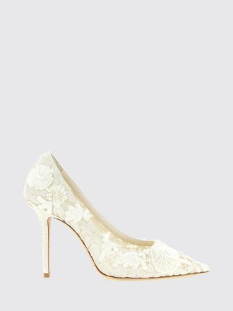 Jimmy Choo London Love Pumps aus Spitze mit spitzer Kappe und hohem Stiletto-Absatz