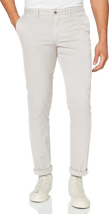 Hackett Hackett Herren RAISED TWILL Hose, Grau (Pearl 983), W34/L34(Herstellergröße: 34)