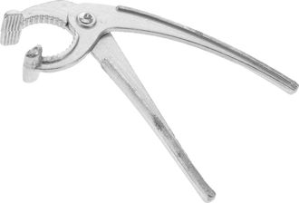 SOLUSTRE Zangen Für Heiße Töpfe Aus Stein Grillplattenhalter Schüsselgreifer Kochplattenzange Metall-grillplattegreifer Schüsselklemme Verbrühschutzzange Kochg