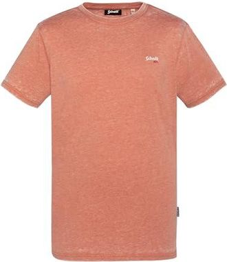 Schott NYC Tshirt Ras du Cou Effet délavé Broderie Poitrine Schott,TSSTRIKER1