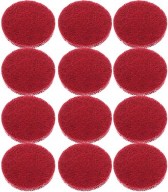 BESPORTBLE 100 St&uuml;ck &Auml;therische &Ouml;l Diffusorpads Rund aus Baumwolle Saugf&auml;hige Nachf&uuml;llung f&uuml;r Auto L&uuml;ftungsschlitze und Medaillon Anh&auml;nger Universelle Aromathera