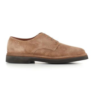 Alexander Hotto Femme, Chaussures, Beige, Taille: 39 EU Chaussures Derby en Daim