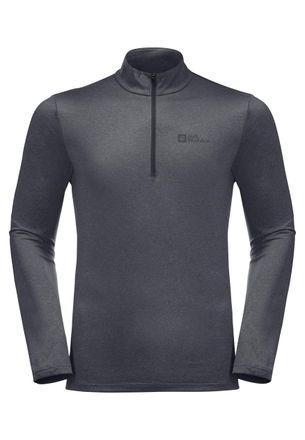 Jack Wolfskin Herren Thermal Sweatshirt, Ebony, m