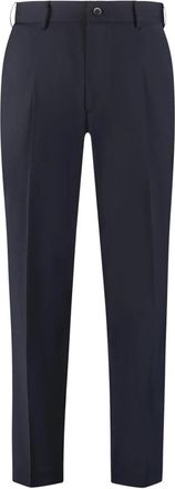 THE (ALPHABET) Le Pantalon Tailleur Laine-M&eacute;lange - Homme - Pantalons - Bleu - Taille: 2XL