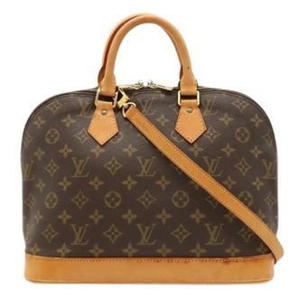 Louis Vuitton Pre-owned Sac Alma Monogram - Femme - Pre-owned - Brun - Taille: ONE Size