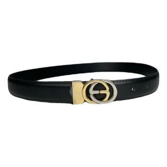 Gucci Pre-owned Vintage G&uuml;rtel - - Pre-owned - Damen - Schwarzk - ONE SIZE