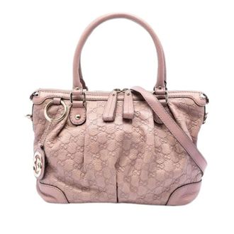 Gucci Pre-owned Sukey Satchel - Femme - Pre-owned - Rose - Taille: ONE Size