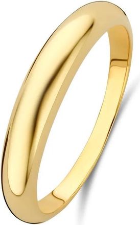 BELORO Ring - Della Spiga Dome Ring - Gr. 48 - in Gold - f&uuml;r Damen