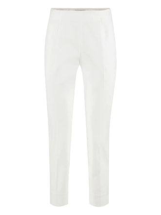 PESERICO pantalon à chevilles fendues - Blanc
