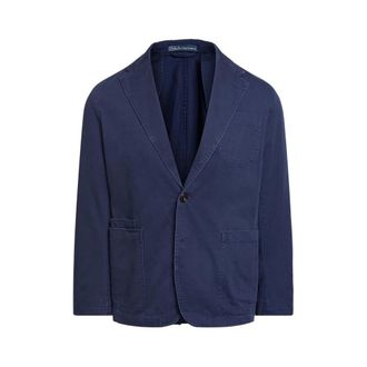 Polo Ralph Lauren Weich geschnittener Chino-Blazer - - Jackets - Herren - Blau - 2XS