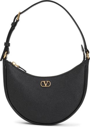 Valentino Garavani Femme, Sacs, Noir, Taille: ONE Size Sac à Main en Cuir Noir Style Élégant