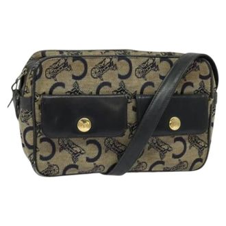 Celine Pre-owned Toile sacs-celine - Femme - Pre-owned - Bleu - Taille: ONE Size