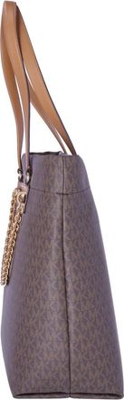 Michael Kors 30R3G04T3B-252 LG TZ TOTE Women BRN/ACORN Size One Size