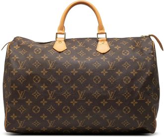 Louis Vuitton Crossbody Bags - Monogram Speedy 40 - Gr. unisize - in Braun - f&uuml;r Damen