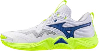 Mizuno Homme, Sport, Blanc, Taille: 44 1/2 EU Wave Momentum Elite
