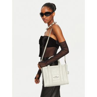 Marc Jacobs Handtasche Marc Jacobs The Croc Embossed Tote Bag H022L01RE22 &Eacute;cru