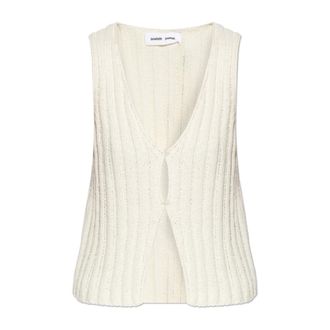 Samsøe & Samsøe Femme, Vestes, Beige, Taille: 40 FR Salou Vest