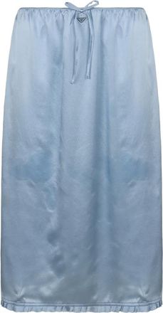 Prada Damen, R&ouml;cke, Blau, LGr&ouml;&szlig;e