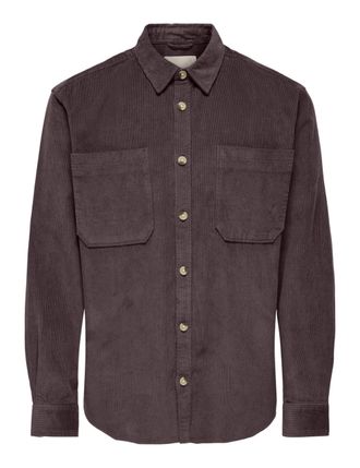 Only & Sons Onsalp 2Pkt Washd Cord Ls Shirt Noos