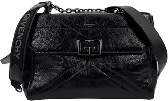 Givenchy Crossbody Bags - Givenchy ID Flap Stachel Bag Medium Calfskin Black - Gr. unisize - in Schwarz - f&uuml;r Damen