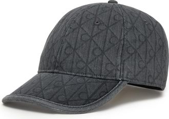 Calvin Klein Cap Calvin Klein Denim Emblem Burnout LV04D5048G Grau