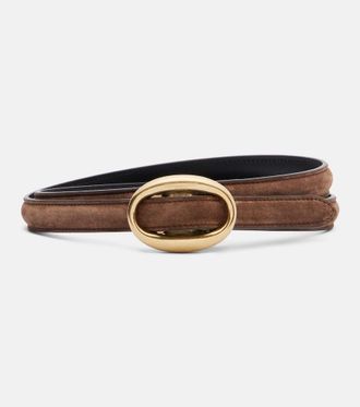 Saint Laurent Ceinture en daim